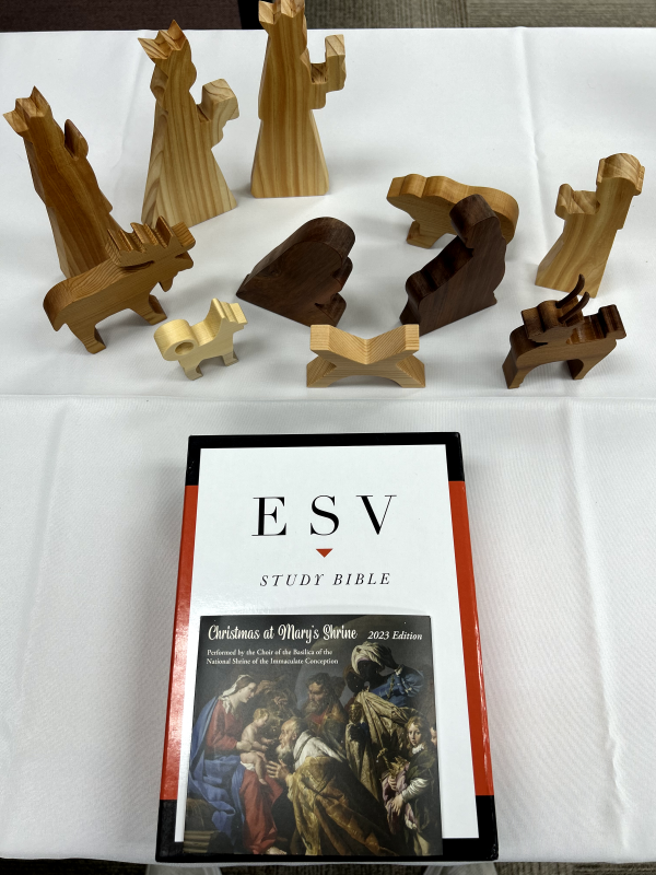 Alaska Nativity Set and ESV Study Bible – Holy Name Church Auction Site